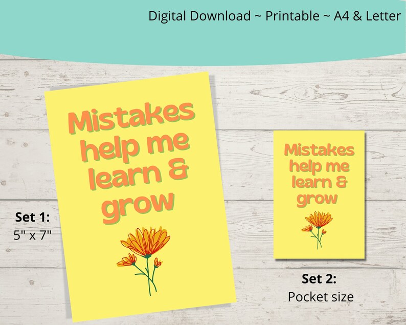 Kids Affirmation Cards | Children's Positive Affirmations | Encourage A ...