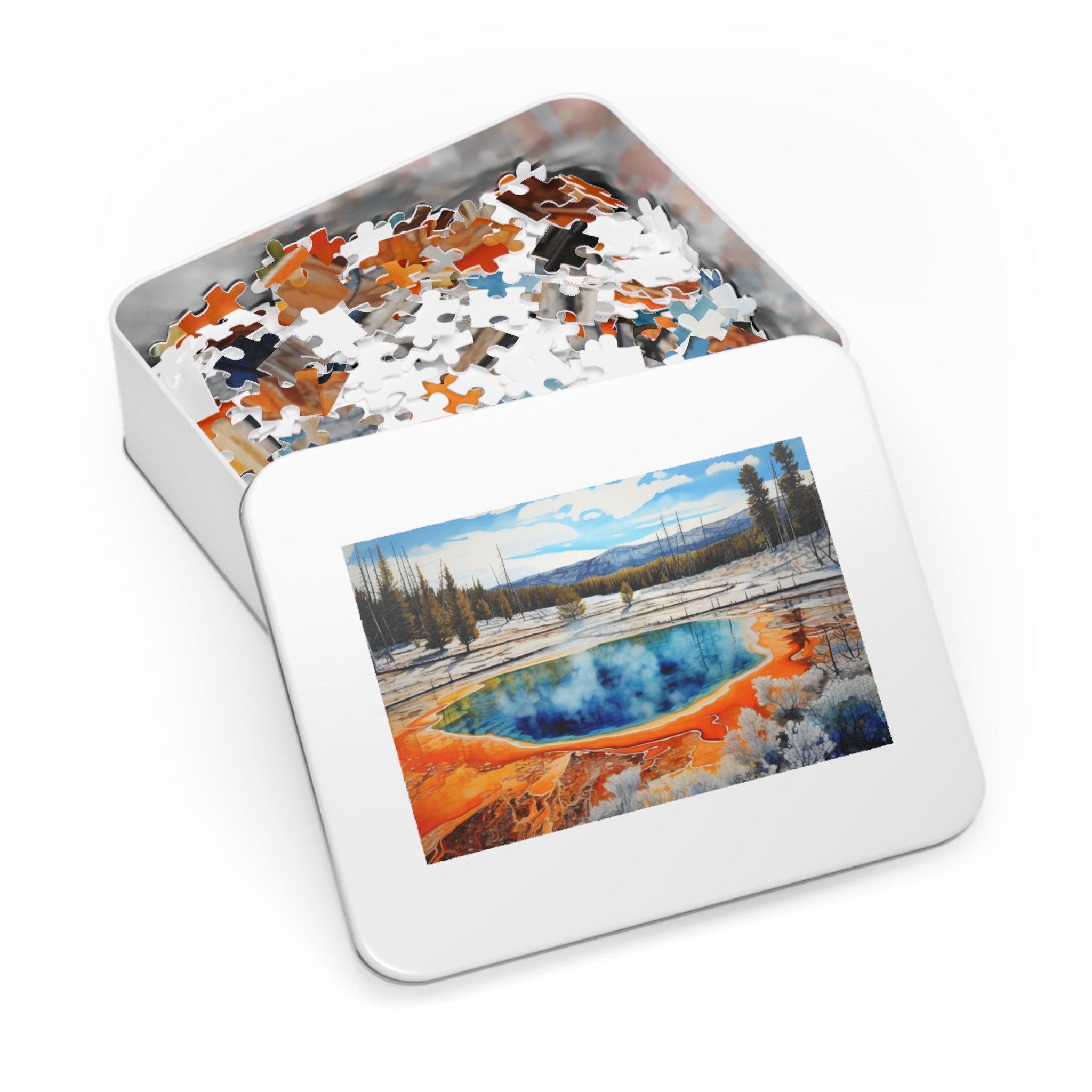 Grand Prismatic Spring Yellowstone National Park Jigsaw Puzzle (1000 ...