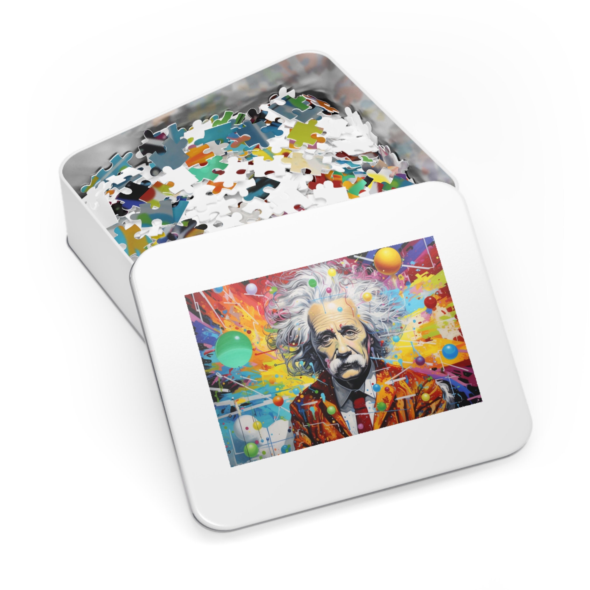 The Great Albert Einstein Jigsaw Puzzle 1000-piece Family - Etsy