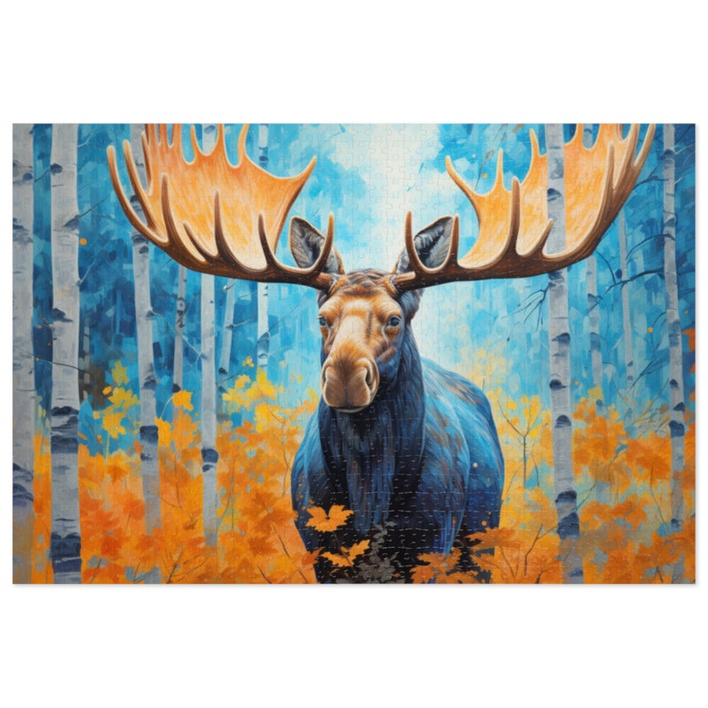Moose Puzzle - Etsy