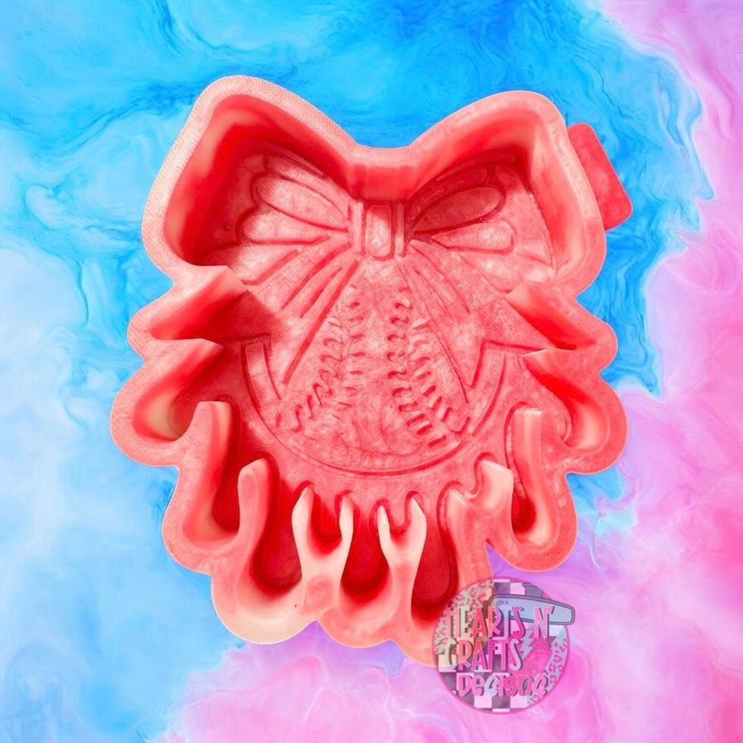Baseball / Softball Drip Silicone Mold - Etsy