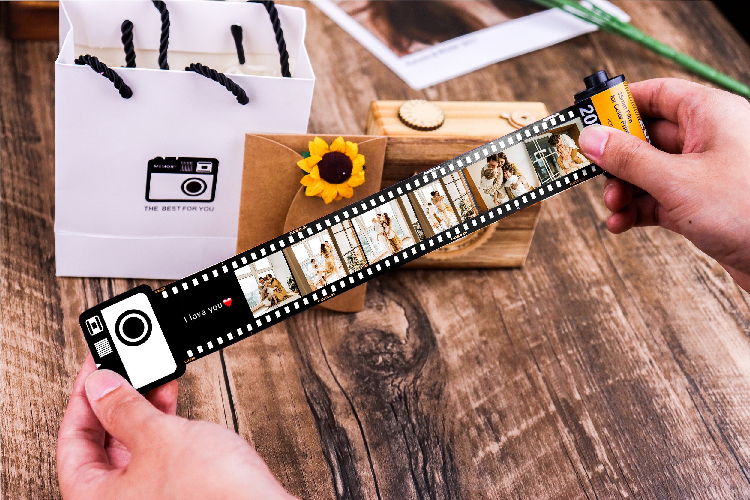 Personalized Film Roll Keychain Photo Film Camera Roll - Etsy