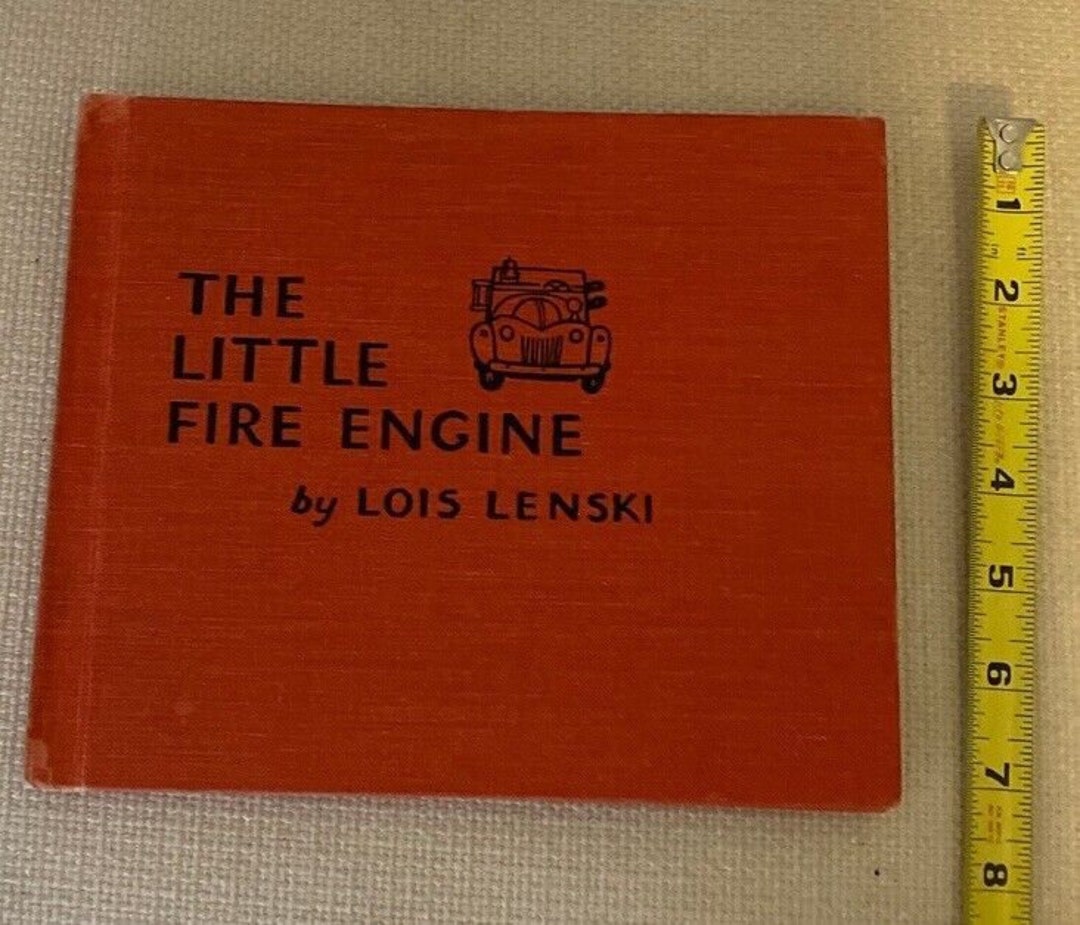 The Little Fire Engine by Lois Lenski First Edition Hardcover - Etsy