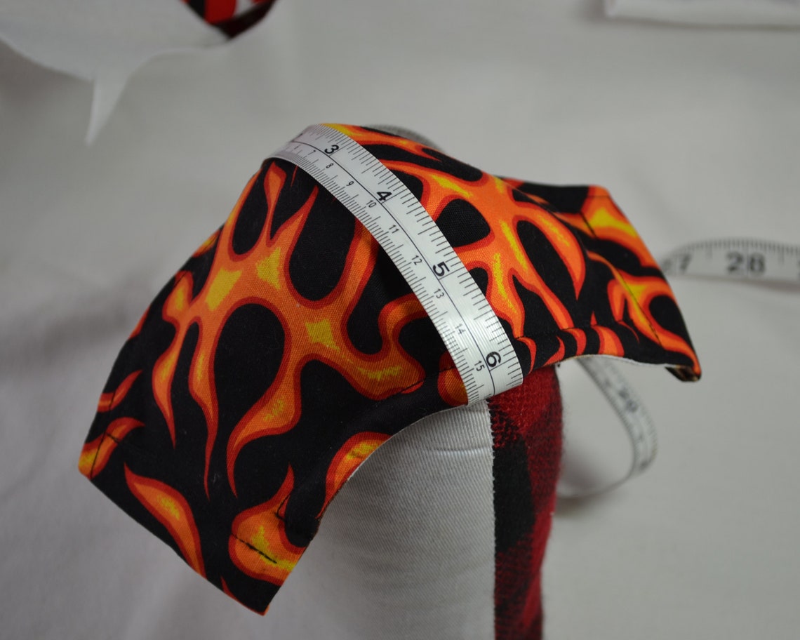 FLAMES 3D Breathable style 3 layers. 100%Silk sewn to cotton | Etsy