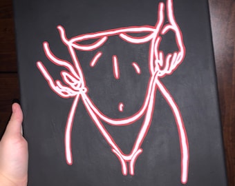 Painting of Neon - Etsy