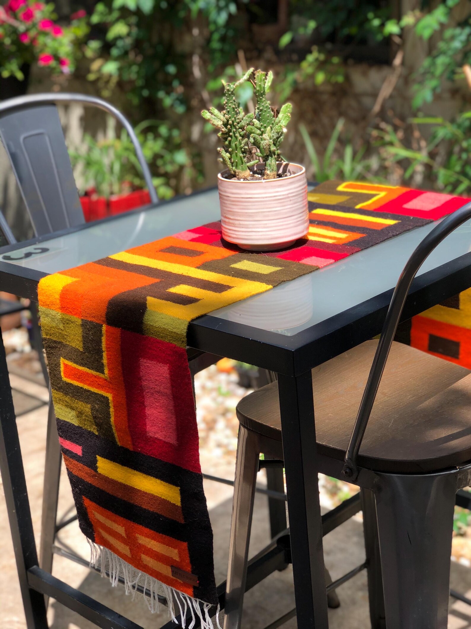 Peruvian Table Runner, Boho Andean Home Decor, Artisan Made 62 X 12.5 ...