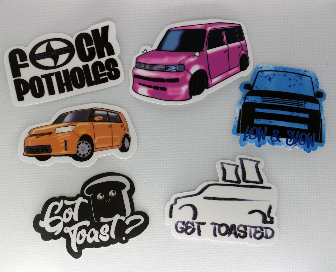 Scion Xb Bb Stickers - Etsy