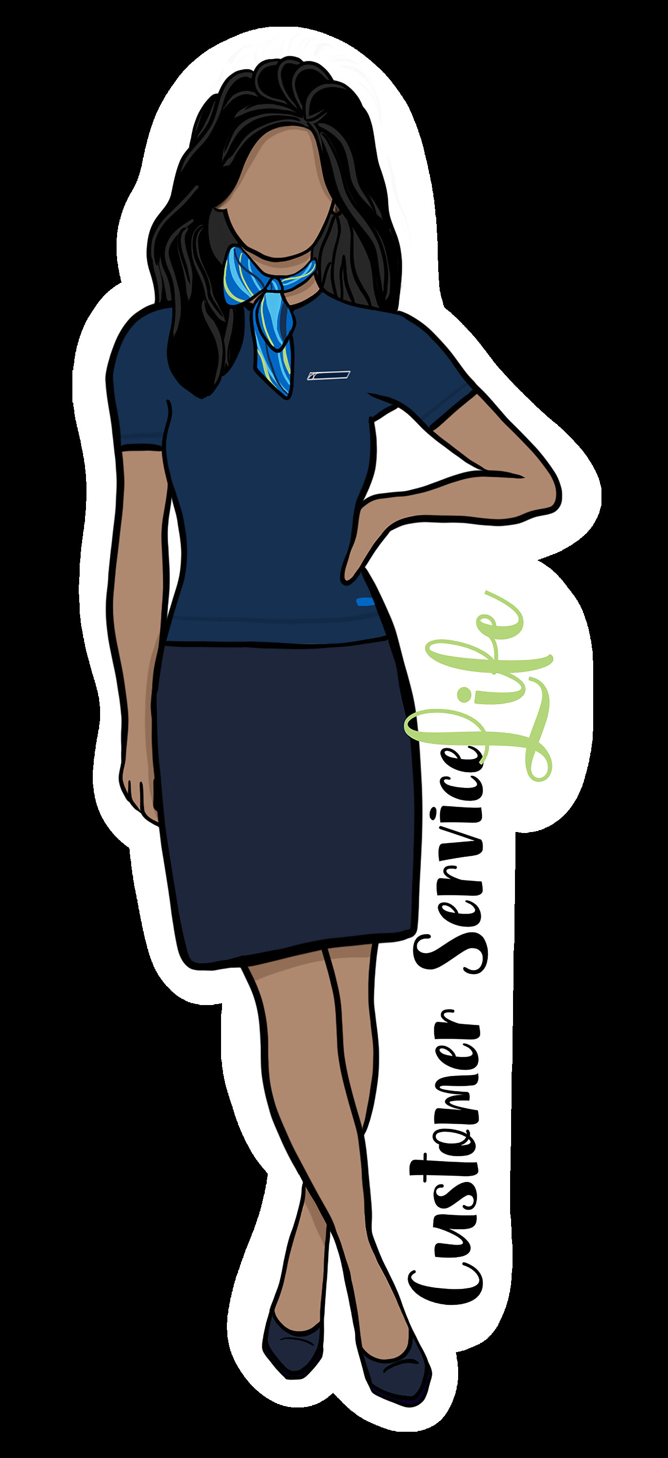 Female CSA Sticker - Etsy