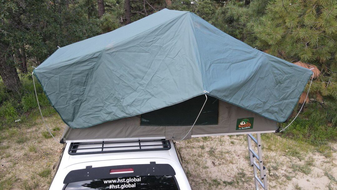 Canvas Roof Top Tent 1.4 - Made of Ripstop Material - Etsy
