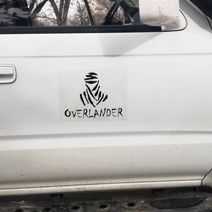 Overland 4X4 Stickers for Expedition off Road Travel and Offgrid ...