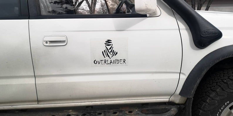 Overland 4X4 Stickers for Expedition off Road Travel and Offgrid ...