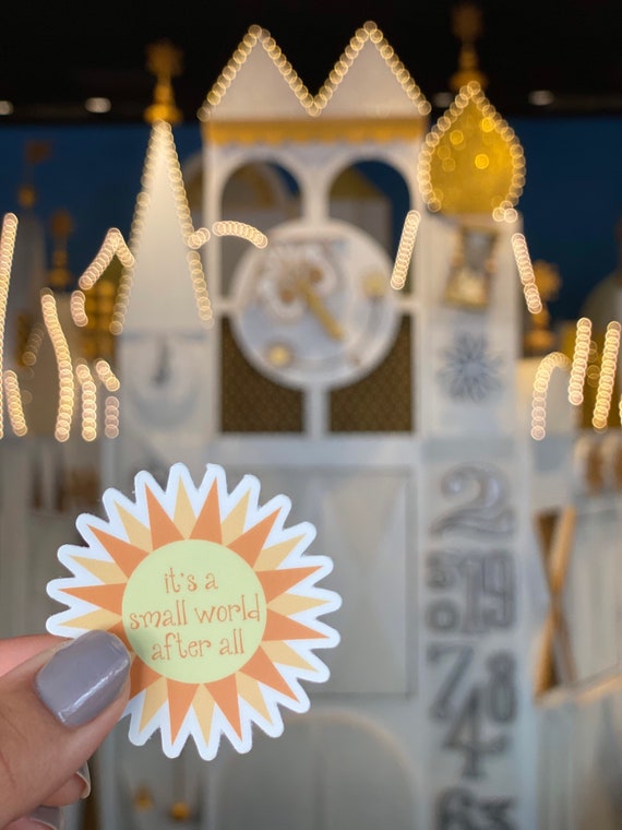 Its a Small World Sticker | Etsy