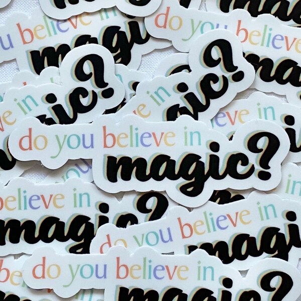 Believe in Magic - Etsy