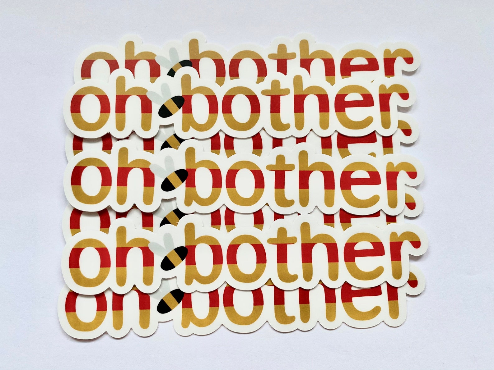 Oh Bother Sticker - Etsy