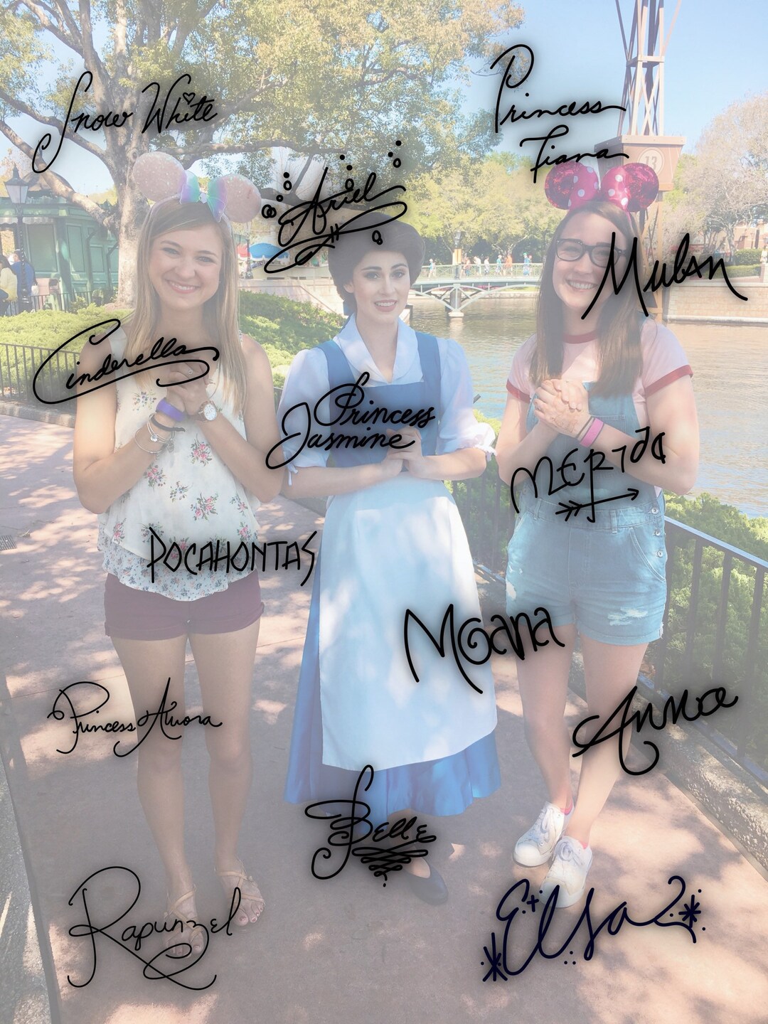 Princess Autographs - Etsy