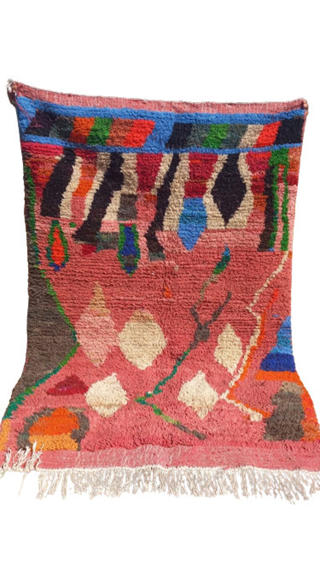 MOROCCAN RUGS RUNNER berber Colorful Custom Runner Rug authentic ...