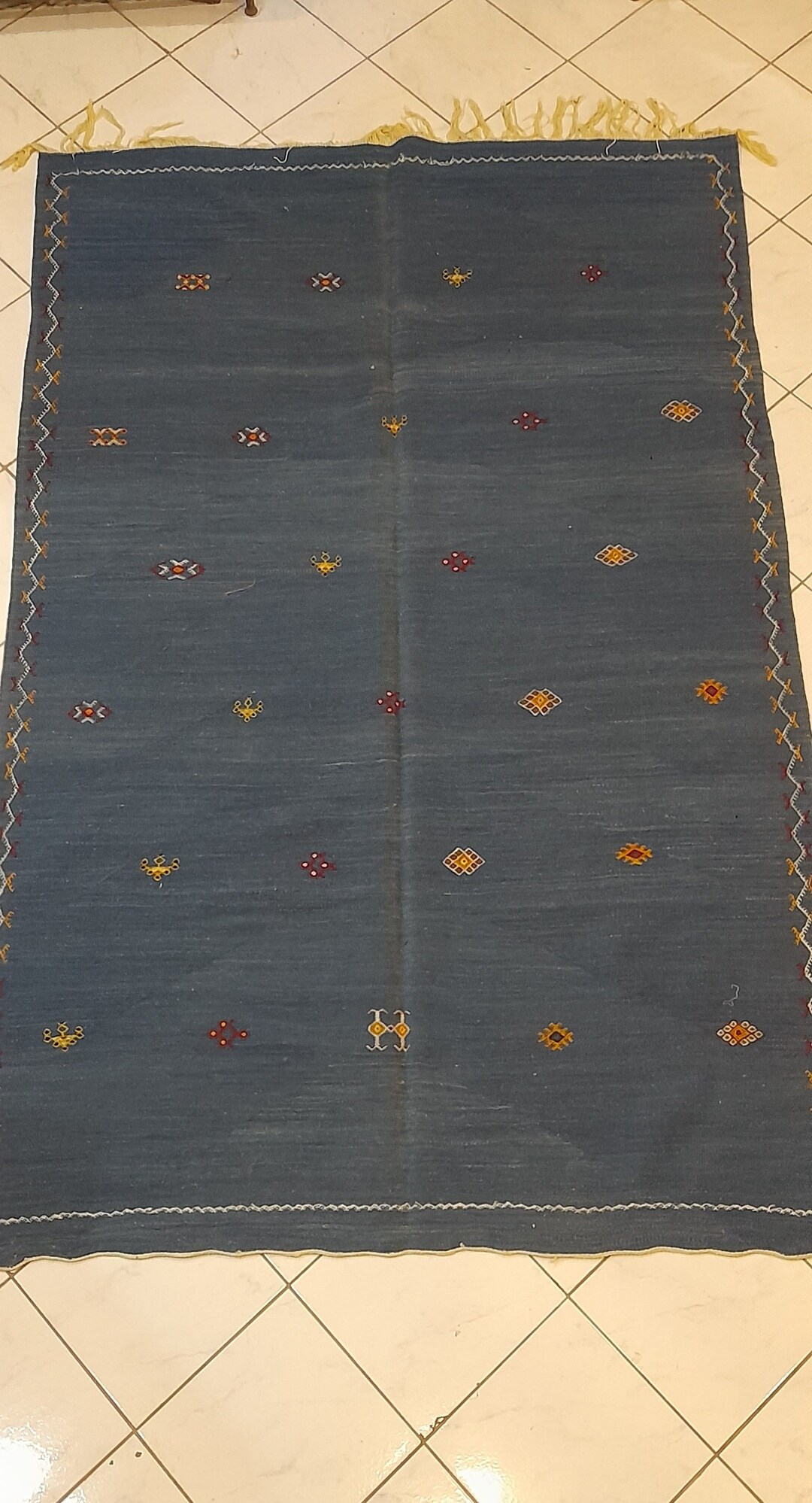 Authentic Moroccan Custom Beni Ourain Rug-large Moroccan Rug,organic ...