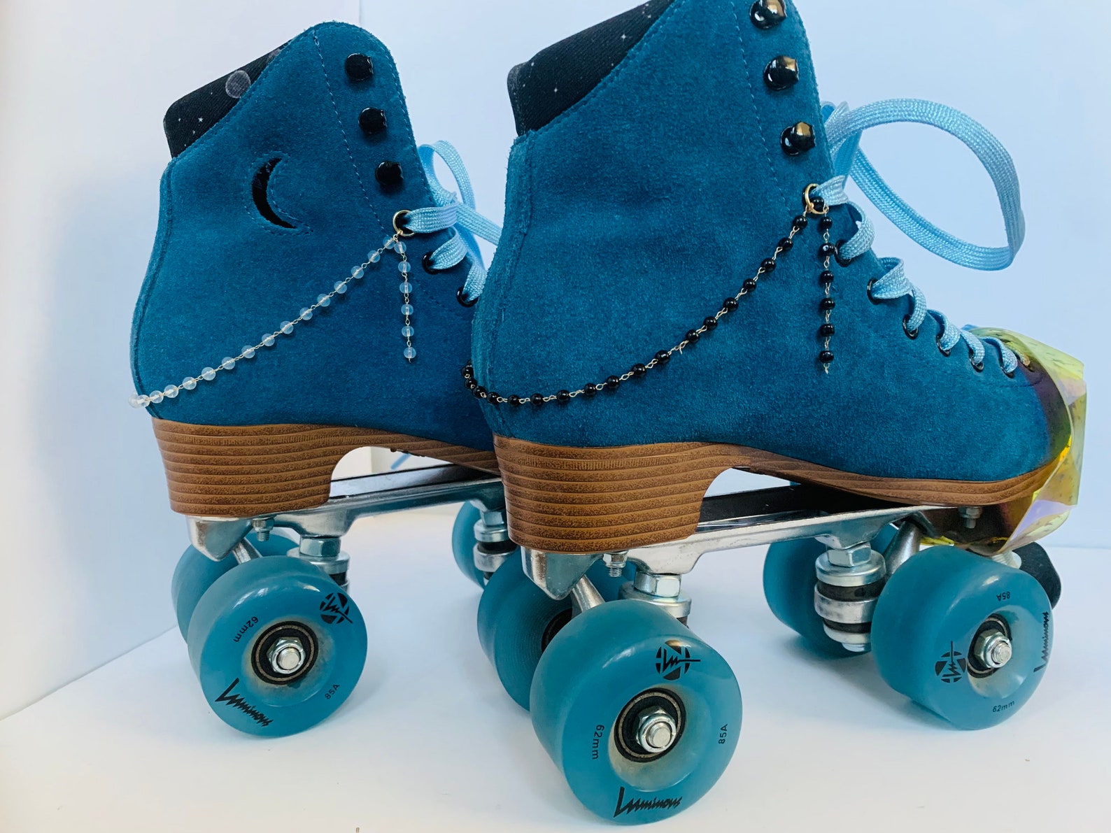 Roller Skate Accessories ... Skatelets ... Anklets ... Moon - Etsy