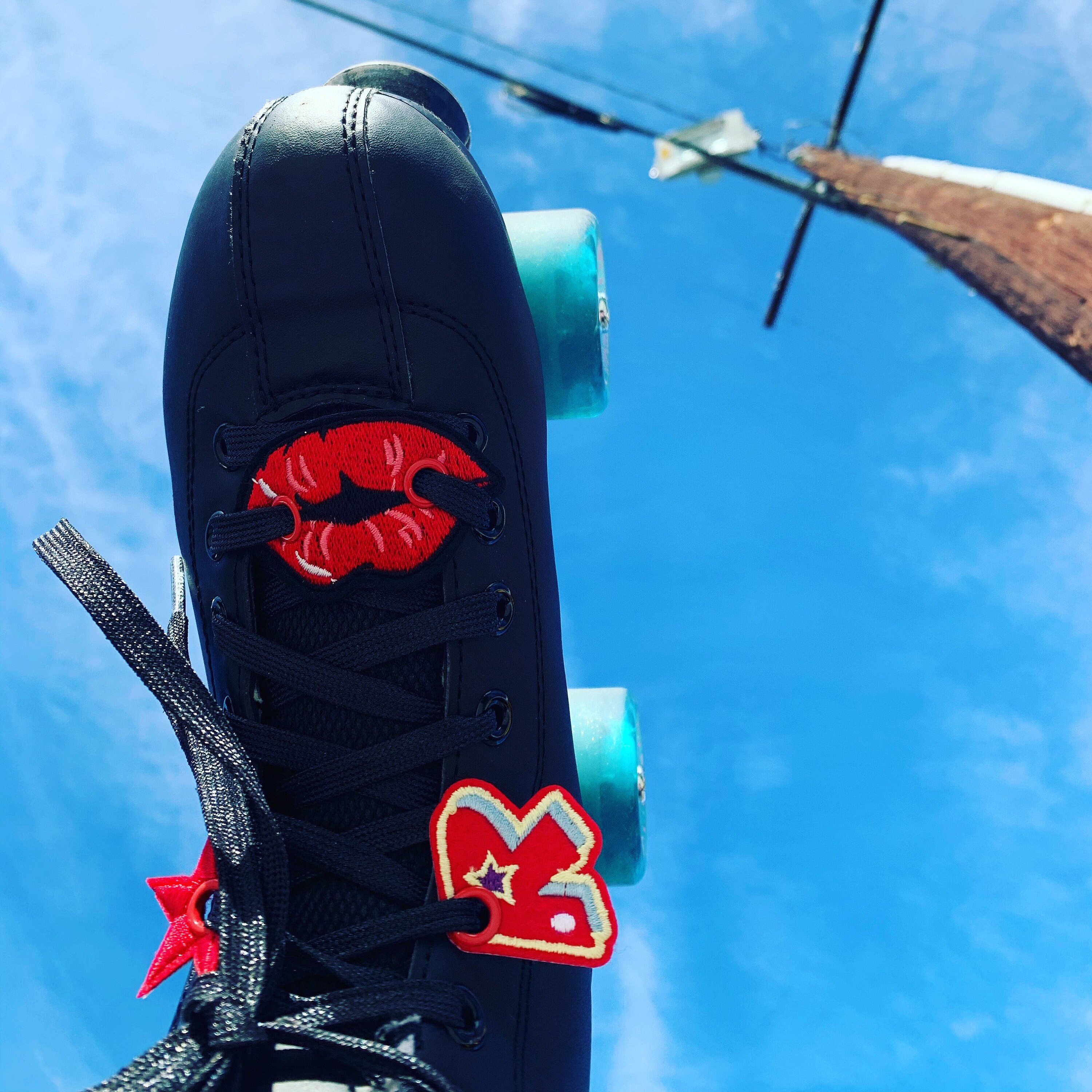 Roller Skate Accessories... HOT Lips ... Lipstick Lover ... | Etsy