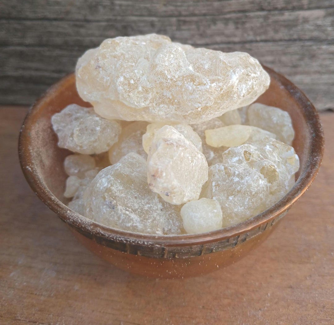 White Copal 3/4 Oz. Charcoal Burning Resin Incense for Protection ...