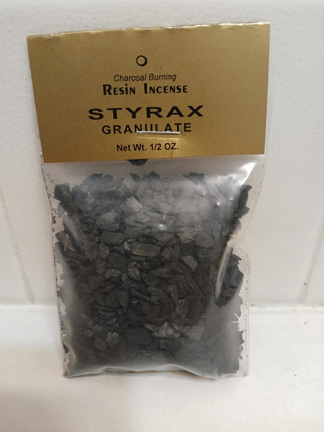 Styrax - A Natural Granulated Charcoal Burning Resin Incense to Bring a ...