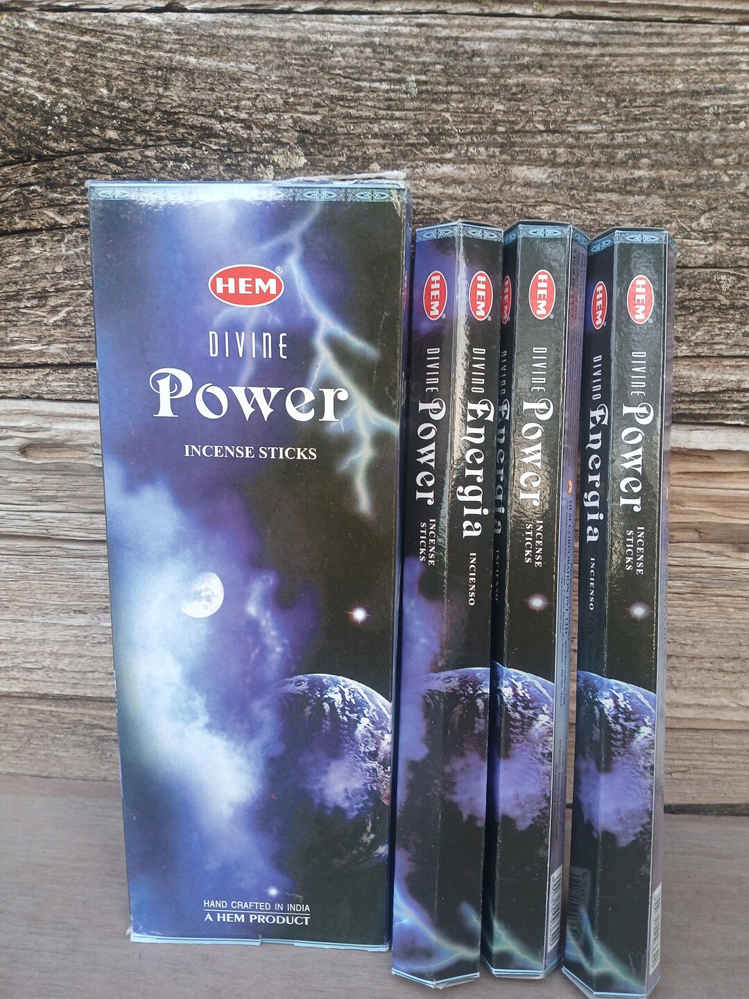 DIVINE POWER 3 Boxes of Stick Incense by HEM 20 Sticks per Box! 60 ...