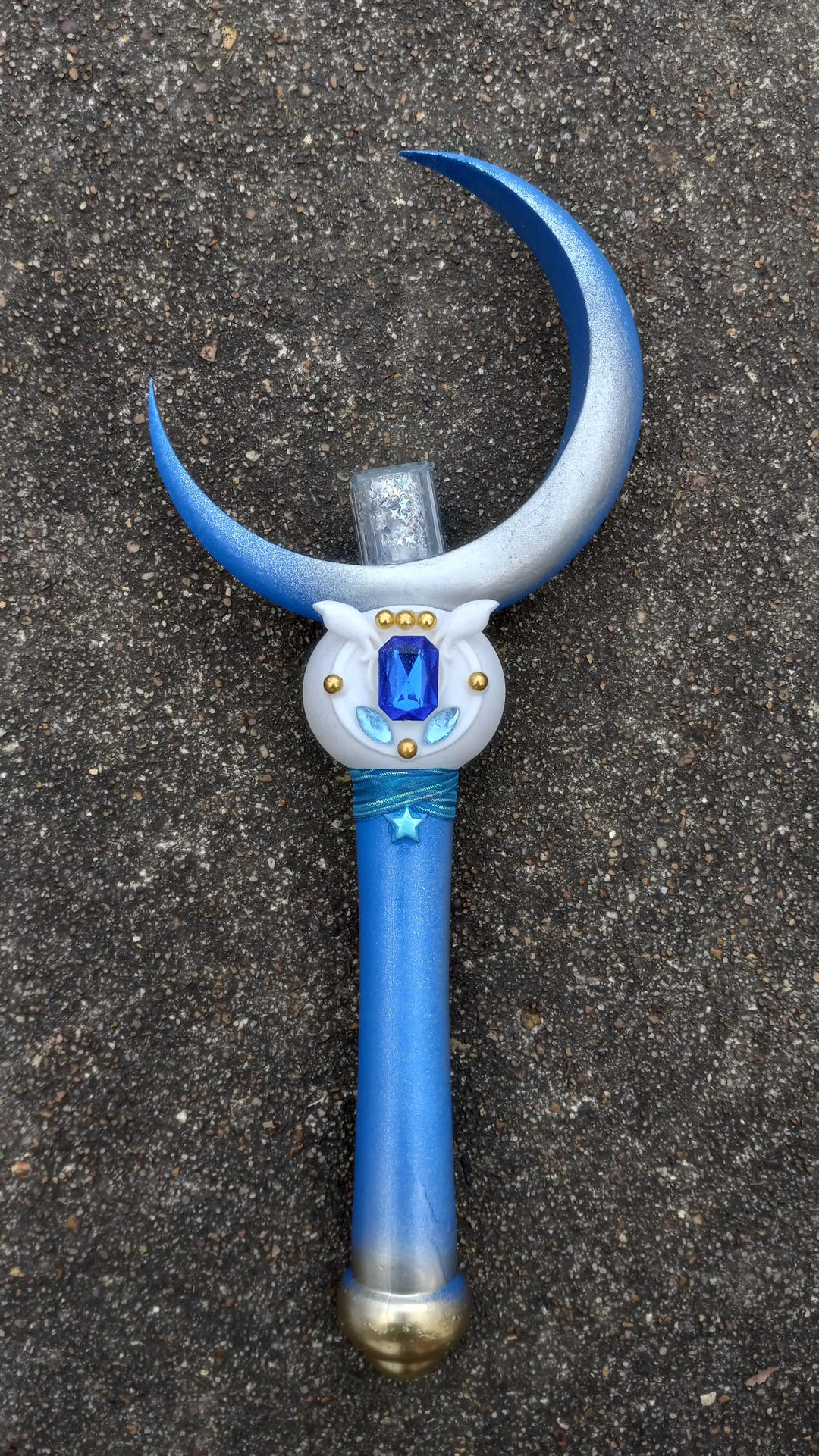 Sailor Mercury Inspired Moon Wand - Etsy