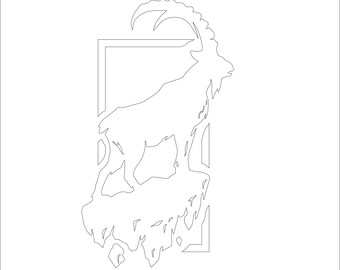 Laser Cut Files Ram - Etsy