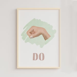 Solfege Hand Signs Posters - Music Education Wall Art, Choir Room Decor ...