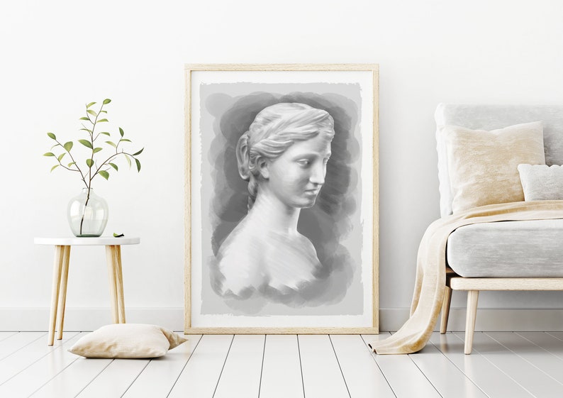 Persephone Poster Greek Mythology Wall Art Poster Ancient - Etsy