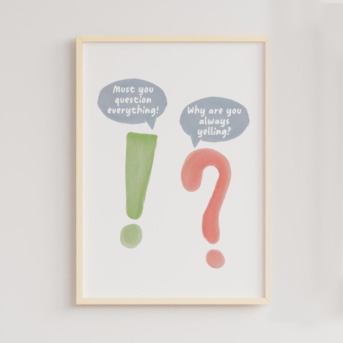 Funny Grammar Punctuation Posters: English Classroom Decor (digital ...