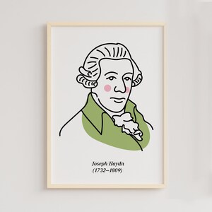 Set of Classical Composers Poster Classical Music Music | Etsy