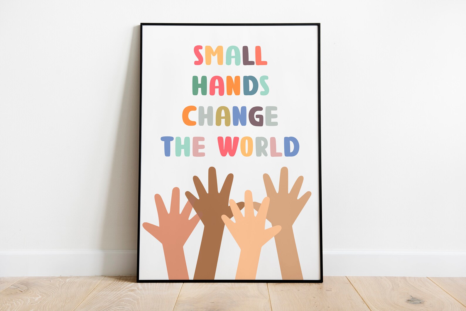 Small Hands Change the World Printable Classroom Decor - Etsy