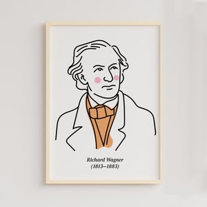 Set of Classical Composers Poster, Classical Music, Music Poster, Music ...