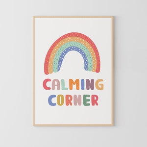 Calming Corner, Calm Down Corner, It is Okay to Feel, Educational ...