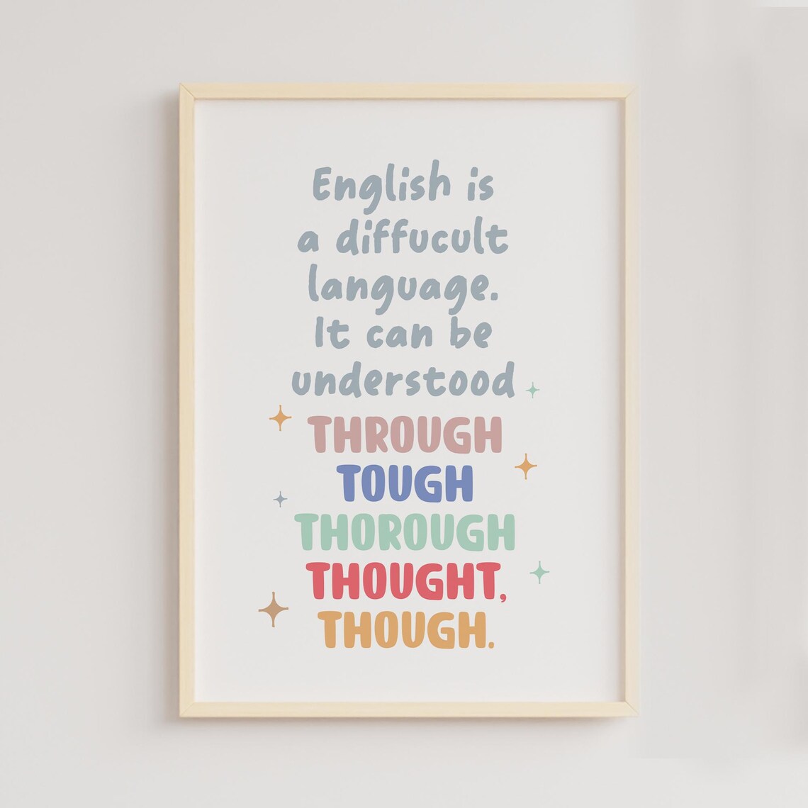 Funny Grammar Punctuation Posters: English Classroom Decor (digital ...