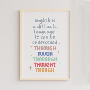 Funny Grammar Punctuation Posters: English Classroom Decor (digital ...