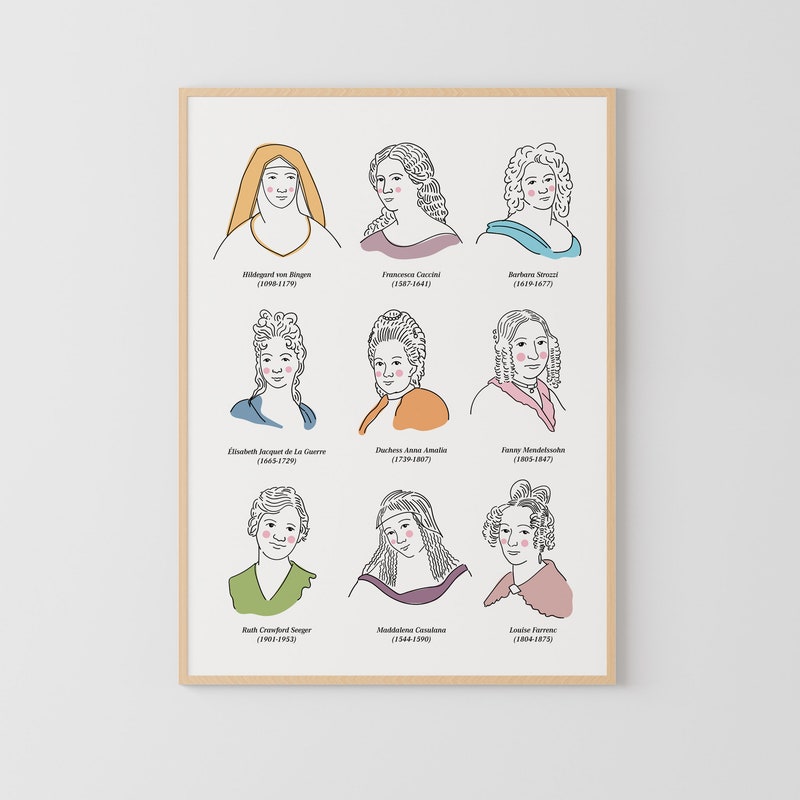 Female Poster - Etsy