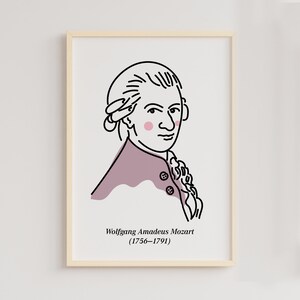 Set of Classical Composers Poster Classical Music Music | Etsy