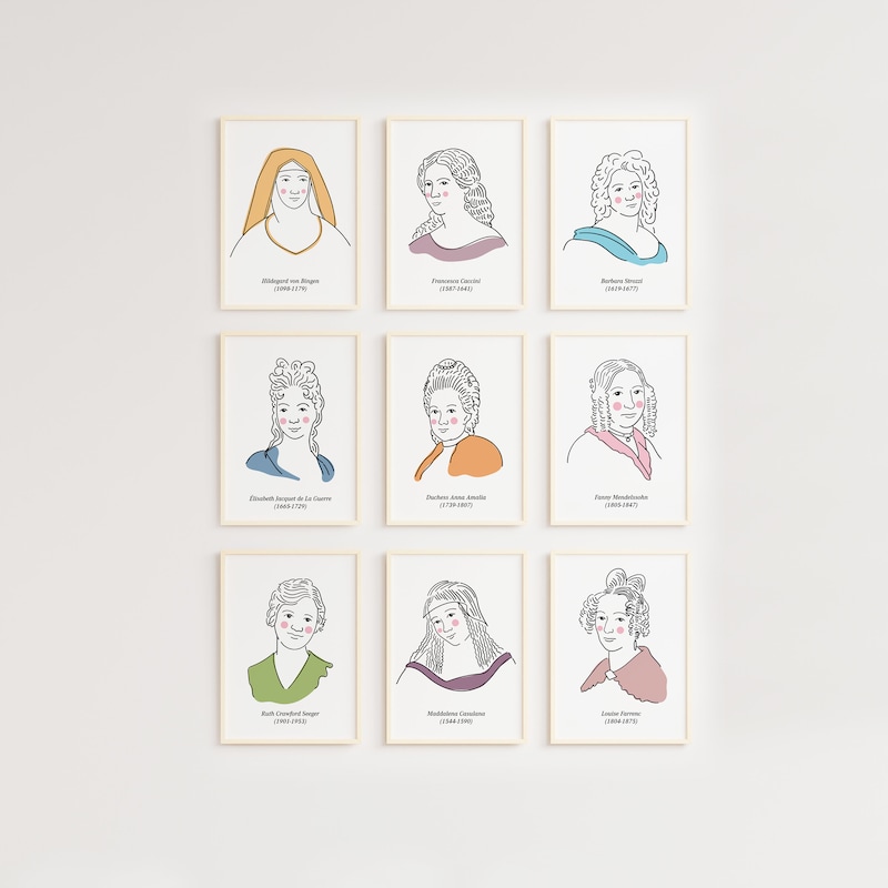 Female Poster - Etsy
