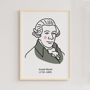 Classical Composers Poster Set: Music Classroom Art (digital Download ...