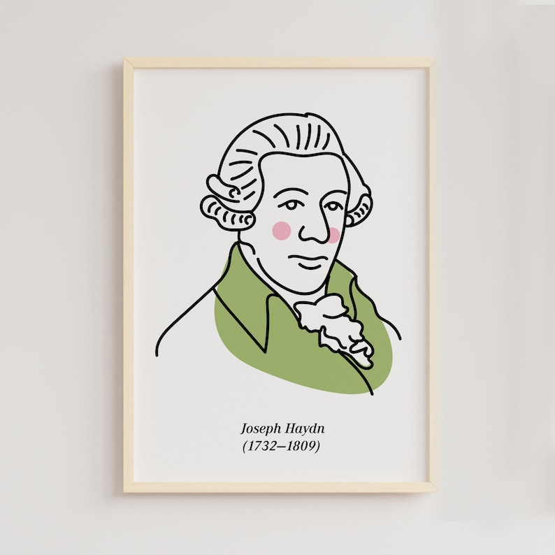 Set of Classical Composers Poster Classical Music Music - Etsy