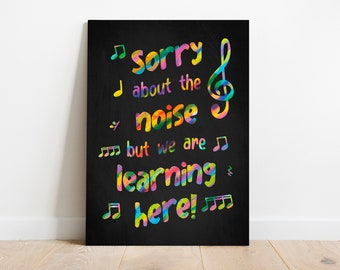 Sorry About Noise - Etsy