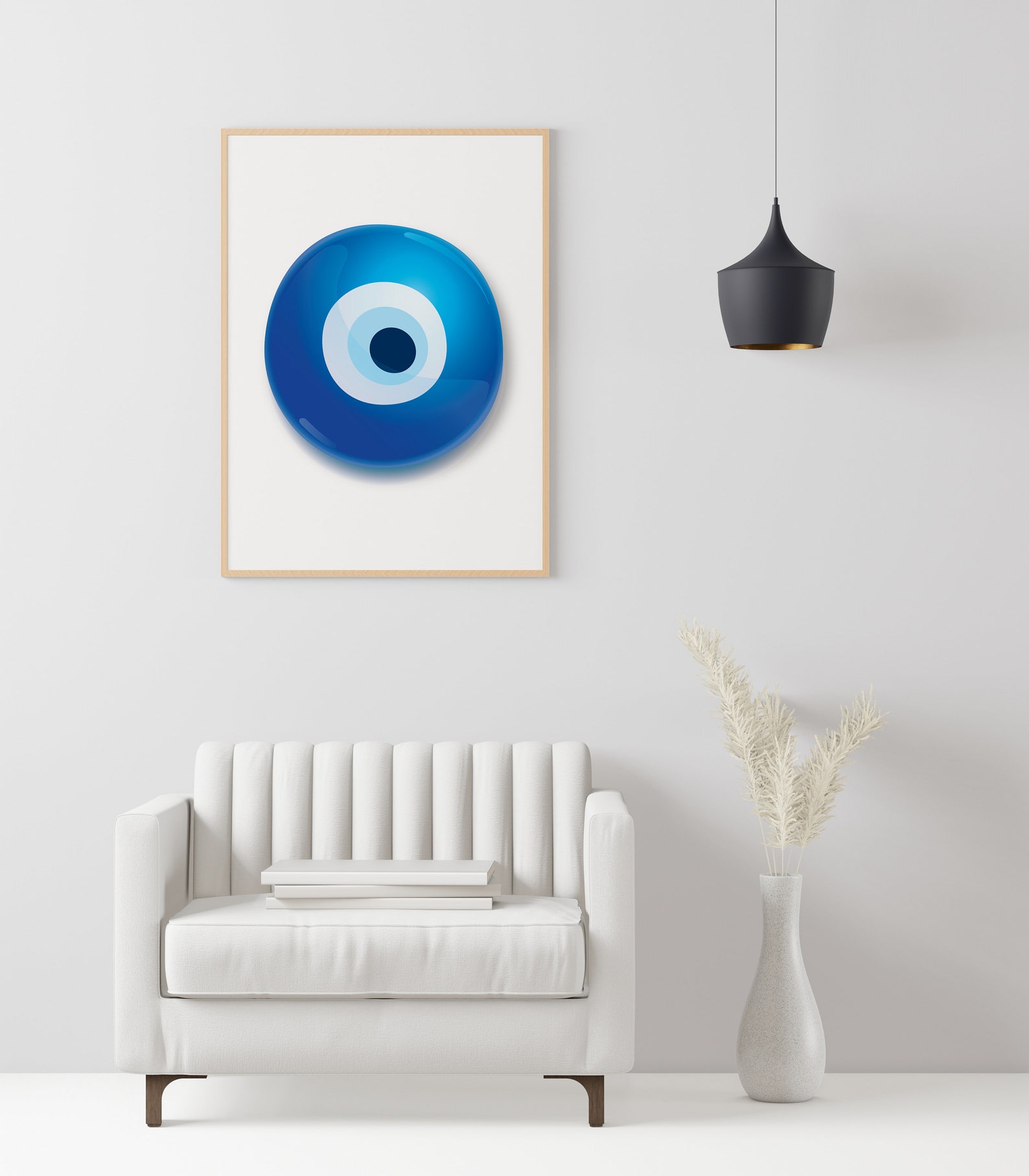 Evil Eye Poster Amulet Prints Nazar Poster Kids Room Decor - Etsy