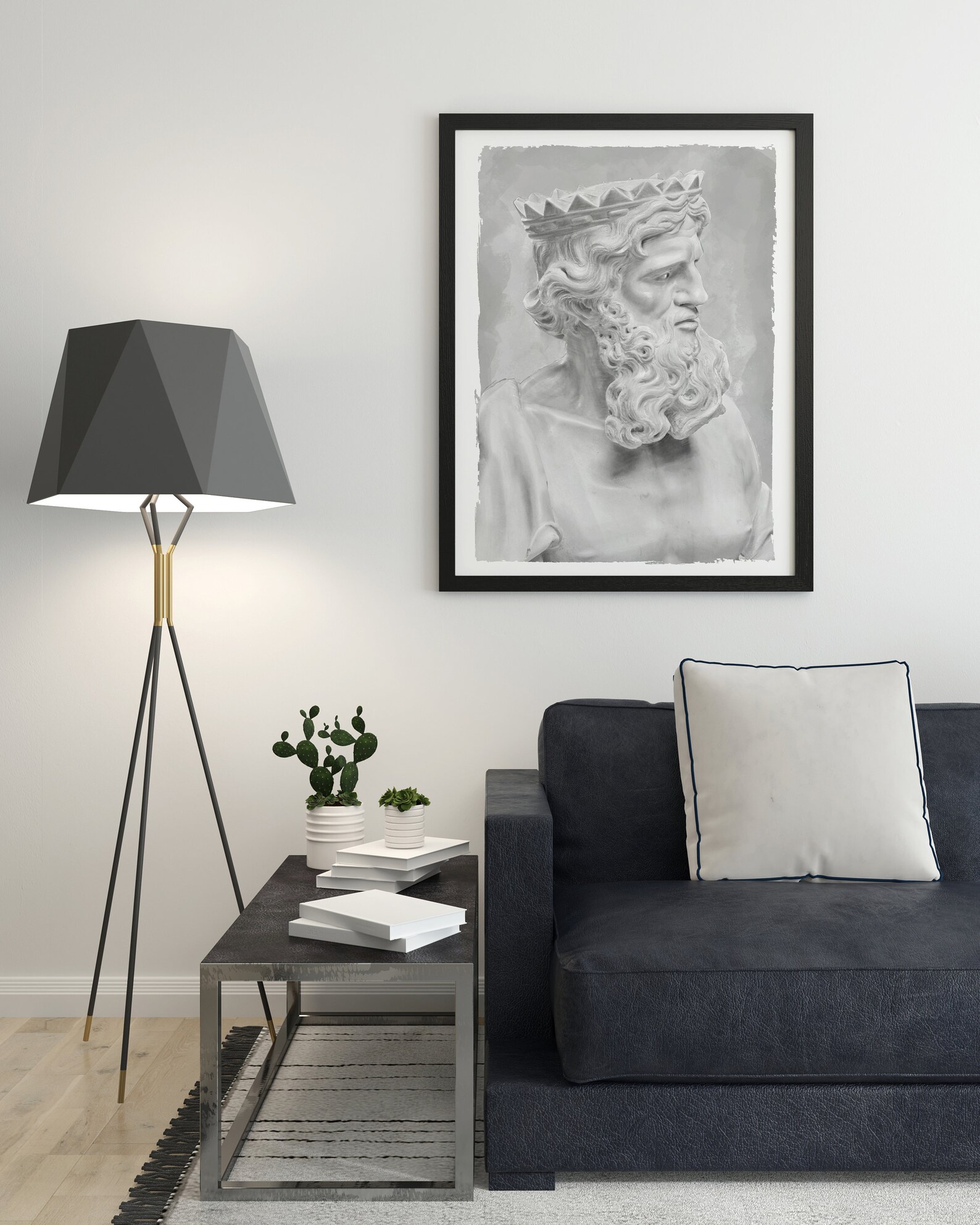 Zeus Poseidon Hades Ancient Greek Gods Poster 3 Brothers - Etsy