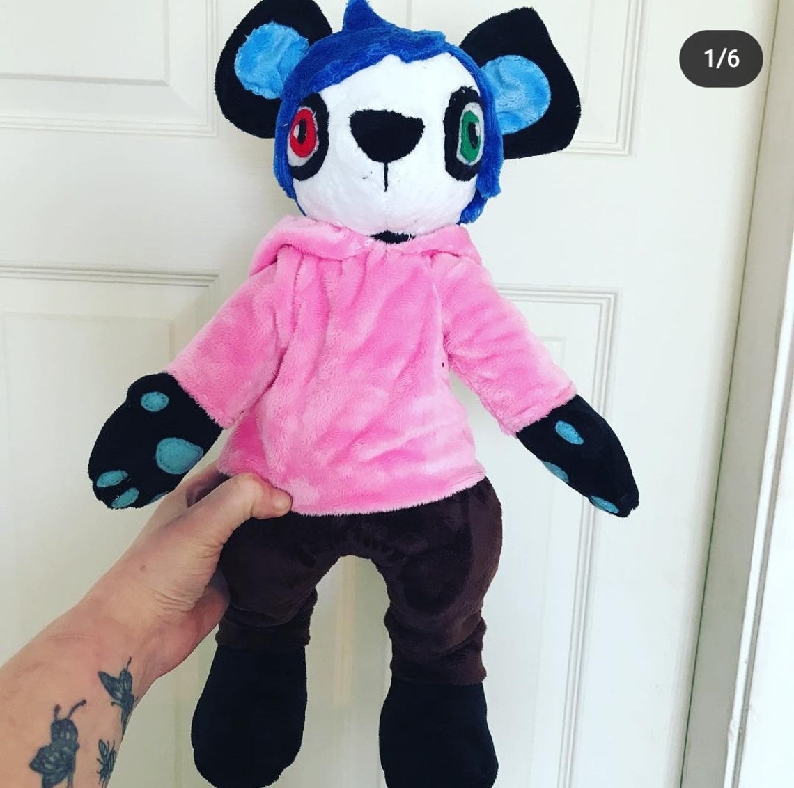 Custom OC character plush Fursona plush custom furry | Etsy