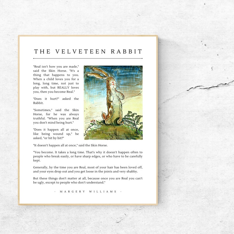 Velveteen Rabbit - Etsy