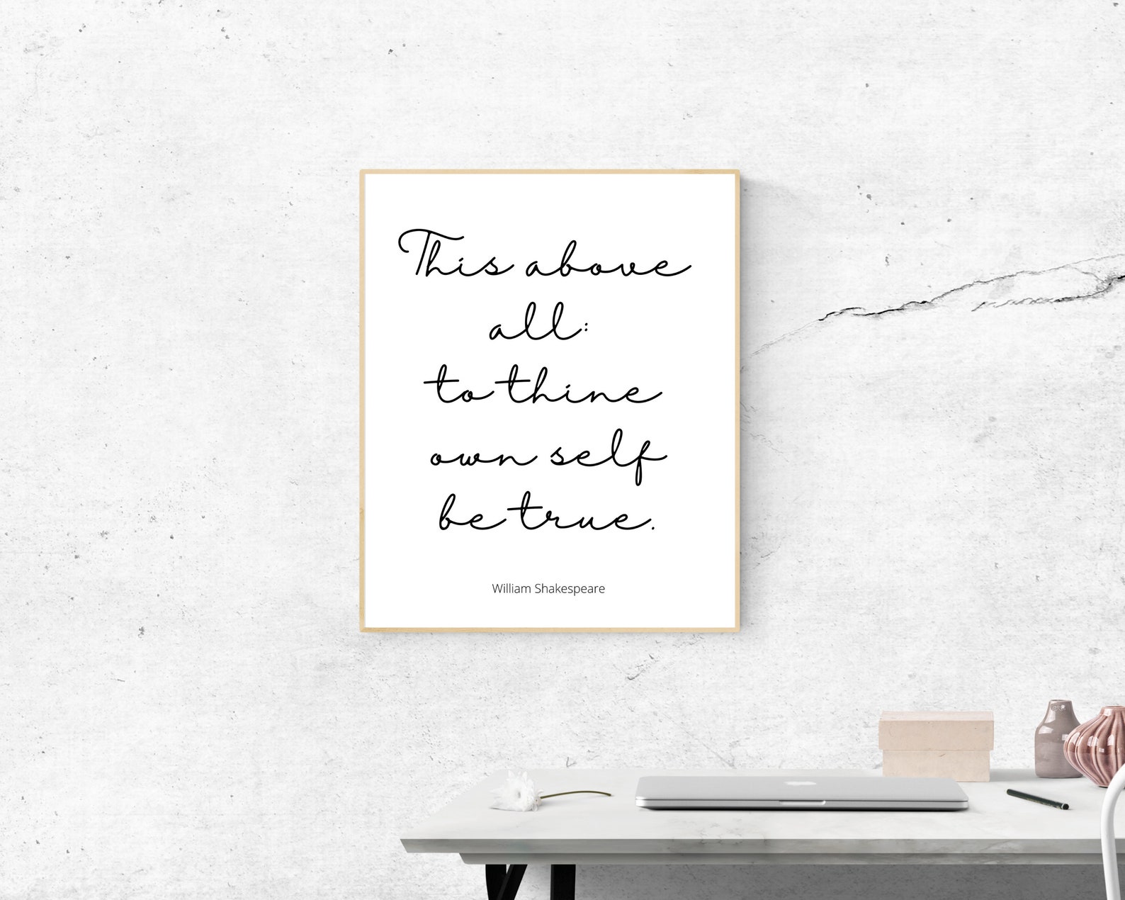 This Above All: To Thine Own Self Be True William | Etsy
