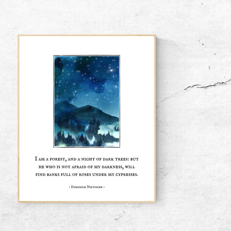 Nietzsche Quote - Etsy