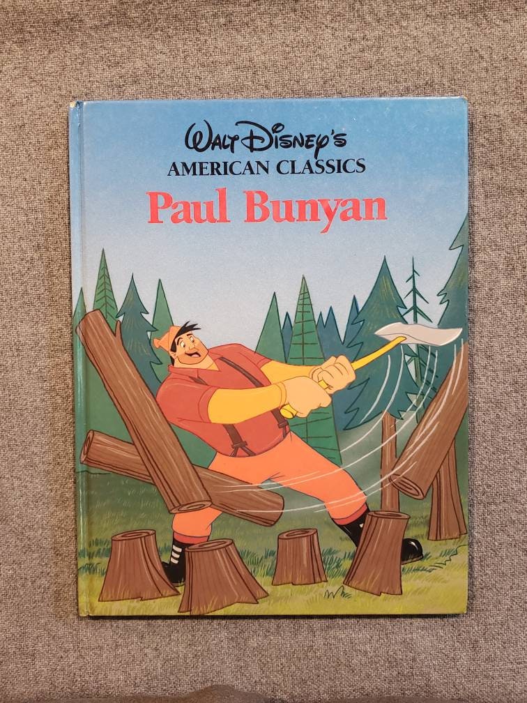 Paul Bunyan From Walt Disney American Classics, 1989 Hardcover - Etsy